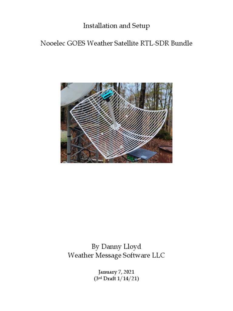 Installation and Setup Nooelec GOES Weather Satellite RTL-SDR Bundle | PDF | Raspberry Pi ...