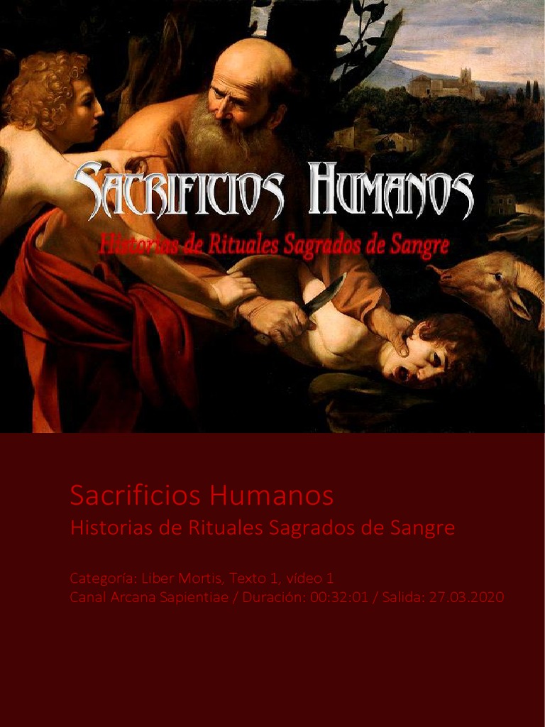 Sacrificios Humanos Pdf Minotauro Rituales