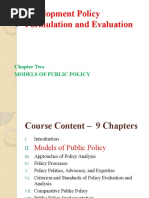 Theories of Public Policy | PDF | Public Choice | Policy
