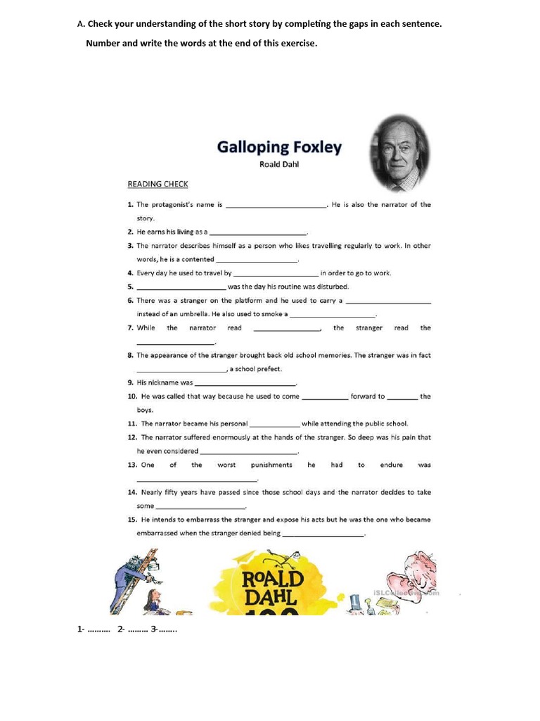 Questions Galloping Foxley | PDF