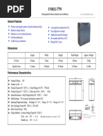 Long Lead Acid Battery 12v 65ah | PDF | Energy Storage | Manufactured Goods