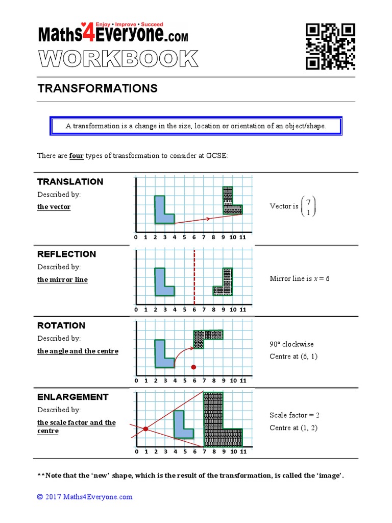 Transformations 112770 Pdf Shape Cartesian Coordinate System