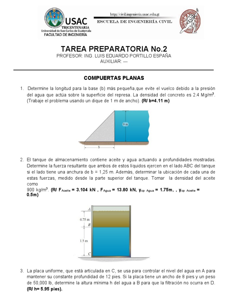 Tarea Preparatoria No 2 (Fluidos) | PDF | Densidad | Hielo