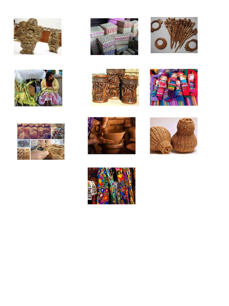 Imagenes de Artesanias Xincas | PDF