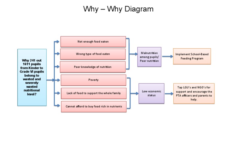 Malnutrition Causes and Solutions Diagram | PDF