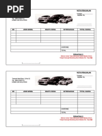 Kwitansi Pembayaran Travel Mobil | PDF