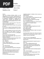 Radio Drama Script (FILIPINO) | PDF