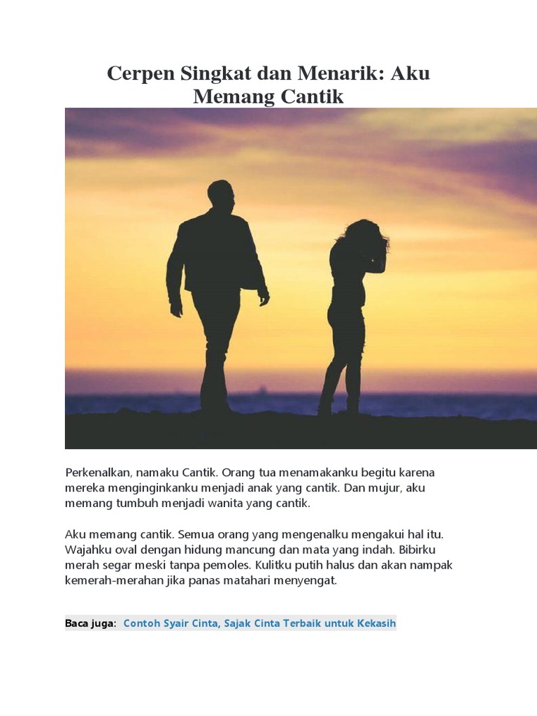 Cerpen Singkat Dan Menarik | PDF