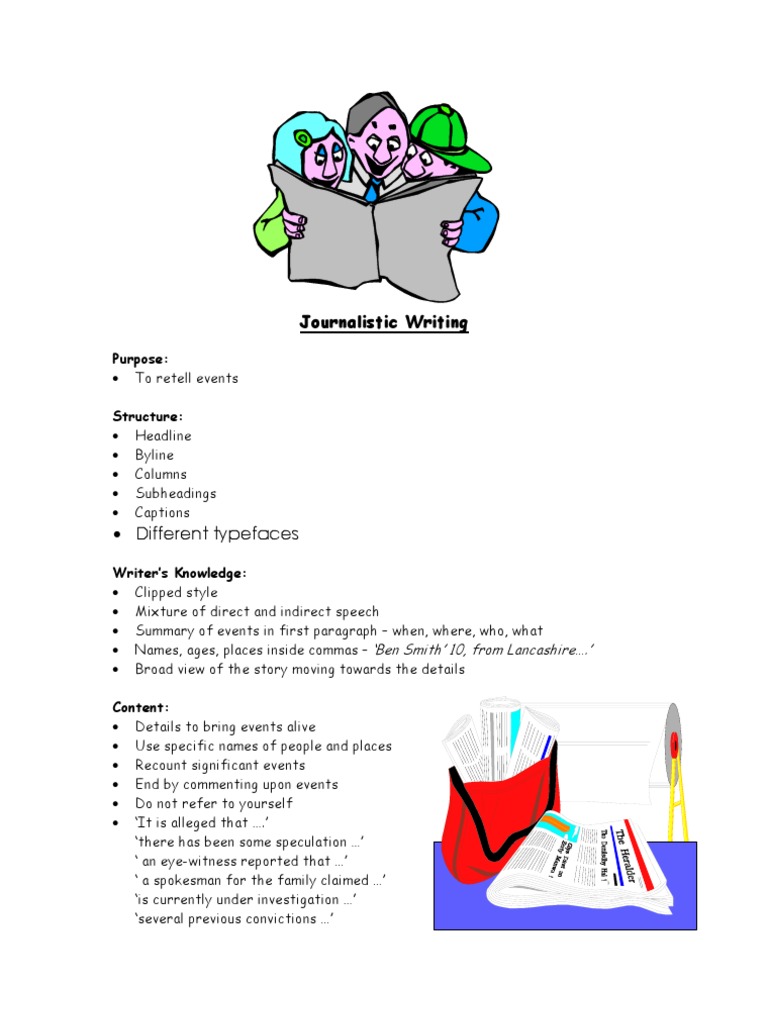 Journalistic Writing Essentials | PDF