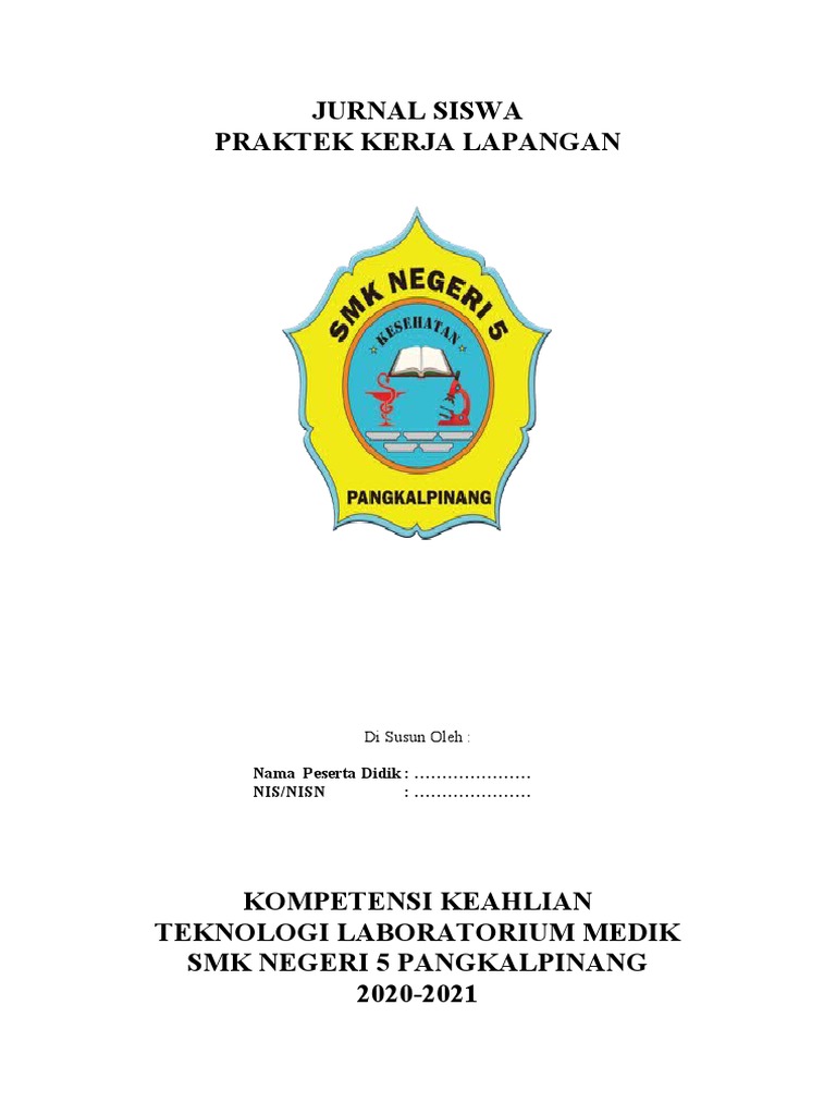 Jurnal PKL SMK 2020-2021 | PDF