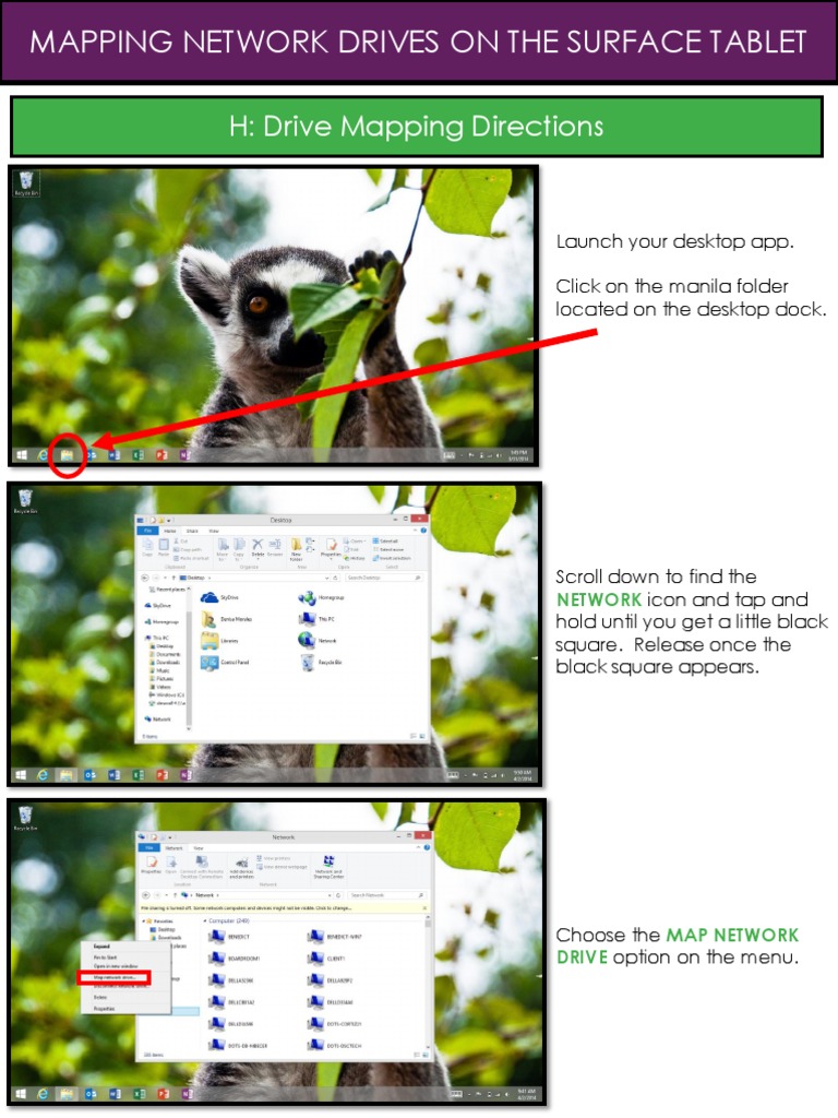 MAPPING DRIVES PowerPoint Presentation | PDF | Icon (Computing ...
