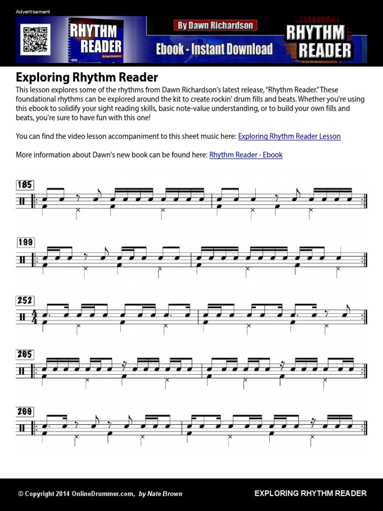 Exploring Rhythm Reader | PDF