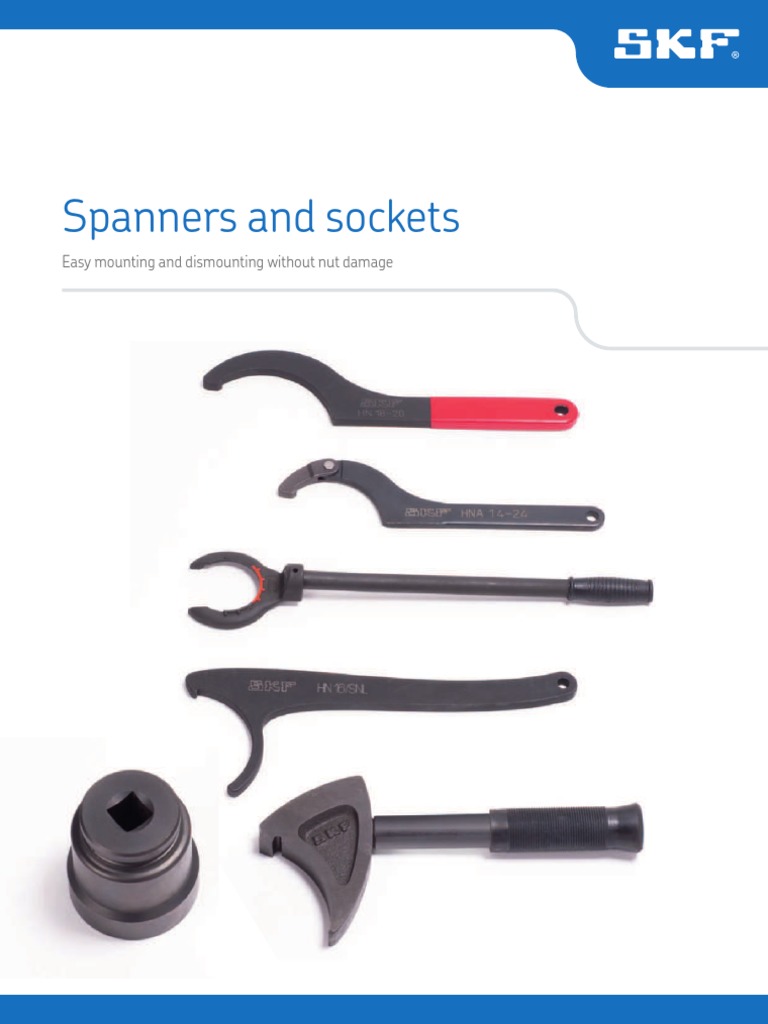 Spanners and Sockets: Easy Mounting and Dismounting Without Nut Damage ...