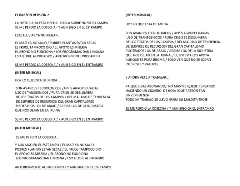 El Barzón | PDF