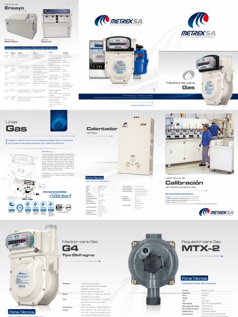 Catalogo-Medidores Metrex PDF | PDF