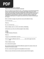 A-Moderator Script | PDF | Public Speaking | Public Sphere