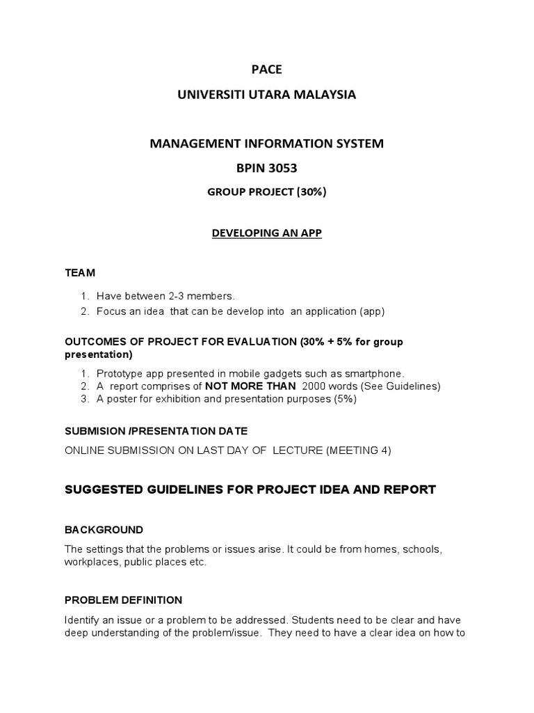 Group Assignment - Apps | PDF