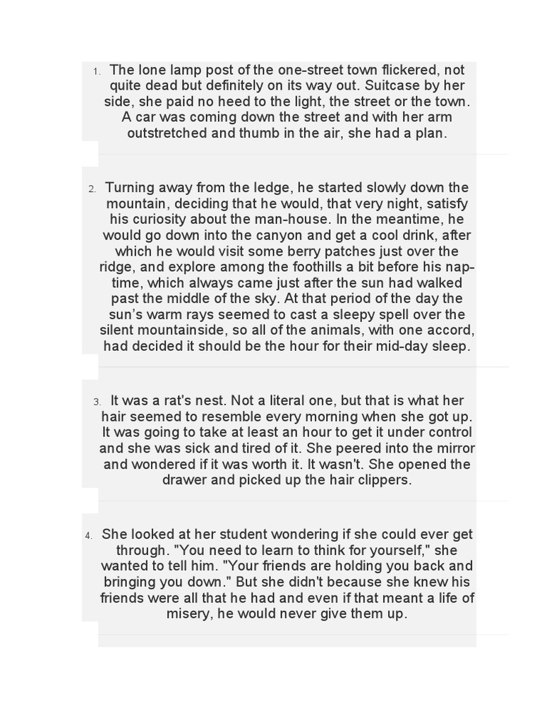 The Lone Lamp Post of The One | PDF