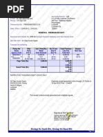Sbi Policy Payment Receipt | PDF | Insurance | Life Insurance