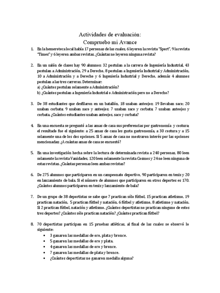 Taller 3 Actividades de Extension | PDF | Deportes | Nadando