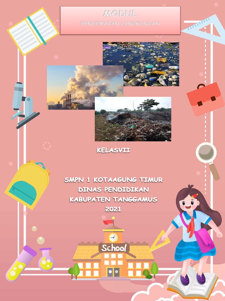 Modul-Ipa-Pencemaran Lingkungan-Kelas 7 PDF | PDF