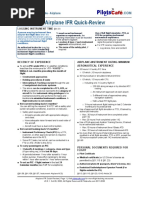 FAA Airspace Card | PDF | Visual Flight Rules | Instrument Flight Rules