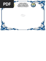 Certificate of Appreciation-Final Template - Tagalog-Edited | PDF