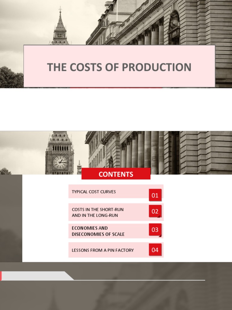 The Costs of Production: Businessreport | PDF | Average Cost | Long Run ...