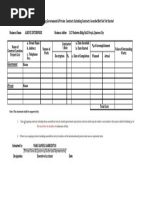 Sample of Statement of Single Largest Completed Contract (SLCC) | PDF ...