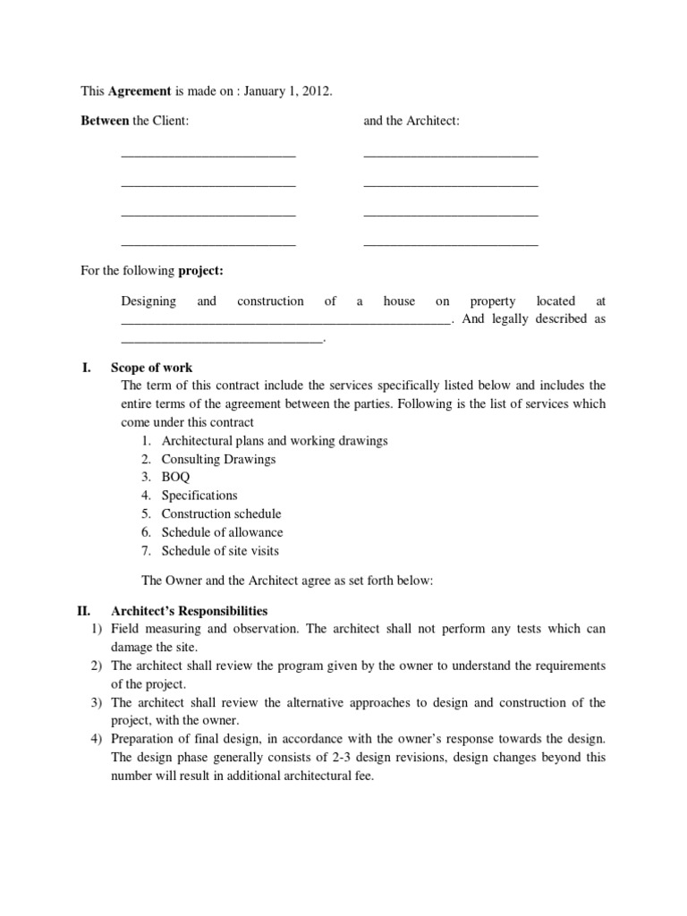 Between The Client | PDF | Architect | Specification (Technical Standard)