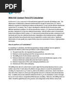 CT Tables - Using USEPA Tables | PDF