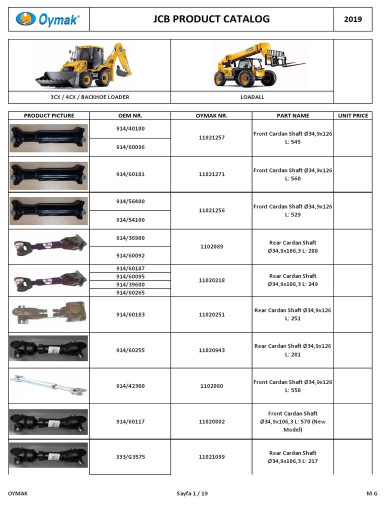 Working Machine Catalogue | PDF | Construction Equipment | Vehicle ...