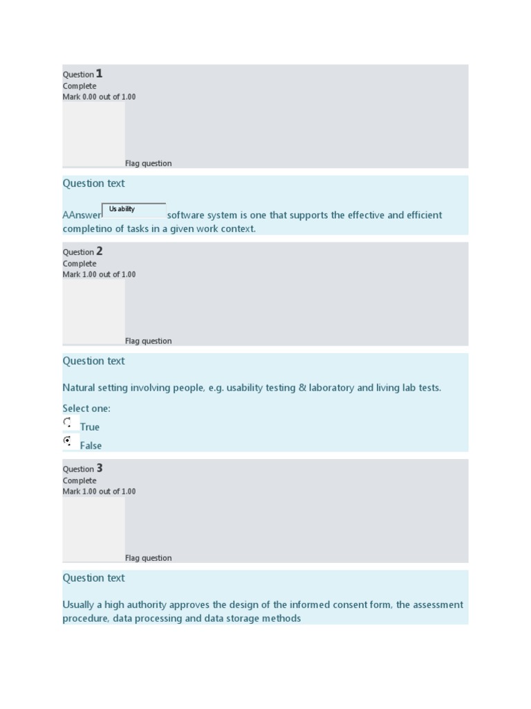 UGRD-IT6200-2016S-Intro. To Human Computer Inter Final q1 | PDF