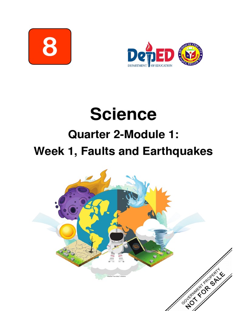Science G8-Q2-MODULE 1-WK-1 | PDF | Fault (Geology) | Earthquakes