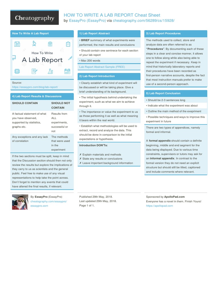 Lab Report Writing Guide | PDF | Experiment | Science