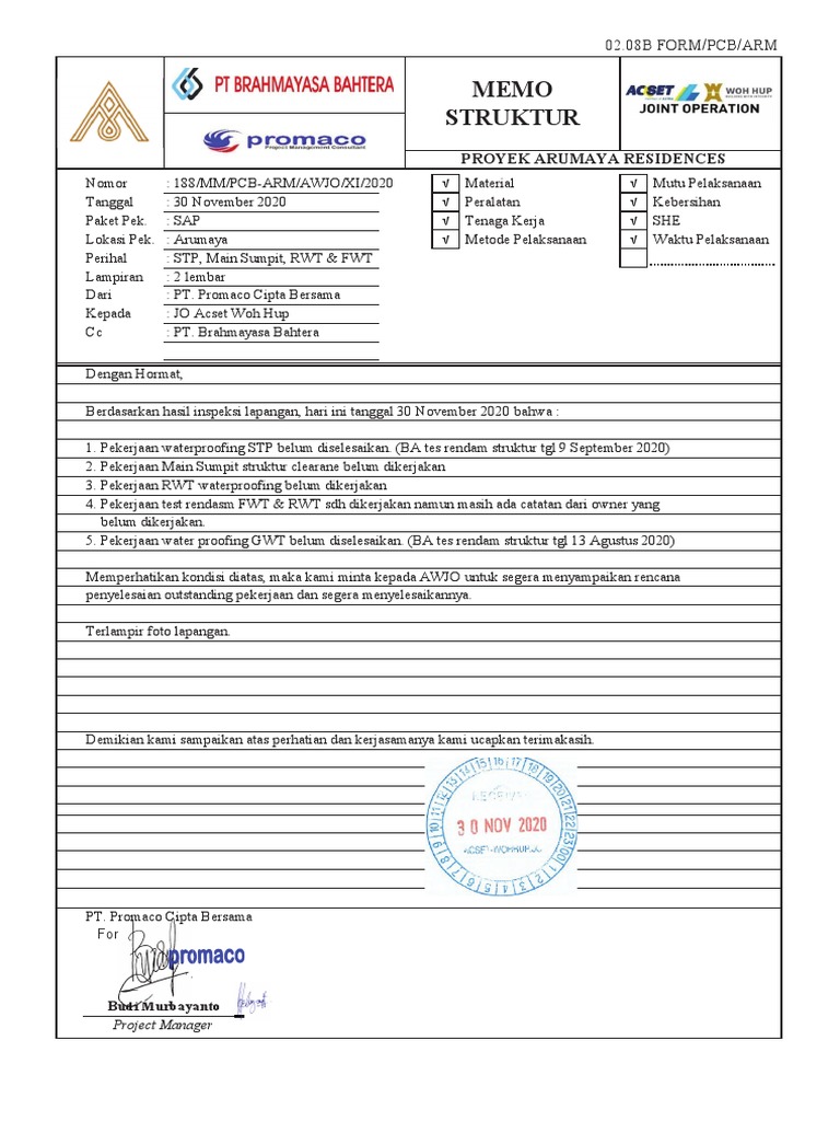188 - STP, Main Sumpit, RWT & FWT | PDF