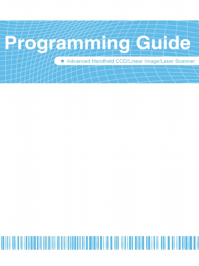 Z-3190 ProgrammingGuide | Download Free PDF | Image Scanner | Barcode