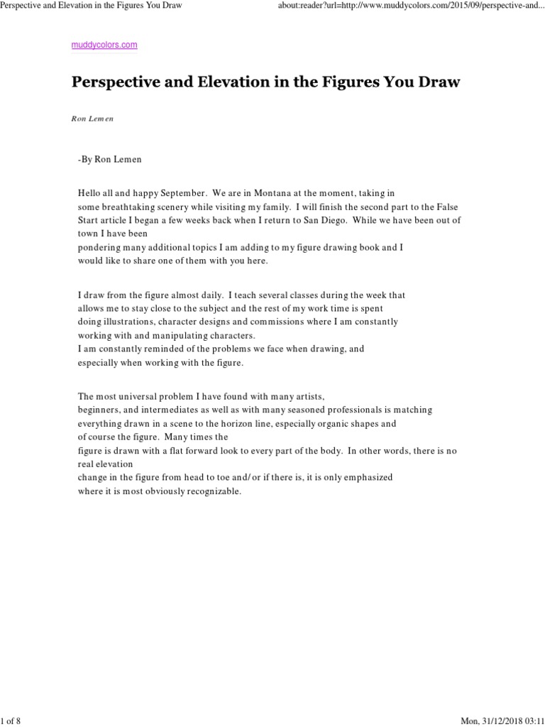 Ron Lemen - Perspective and Elevation in Figures_Muddy Colors ...