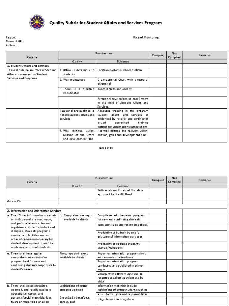 SAS Blank Monitoring Report 7 | PDF | School Counselor | Student Affairs