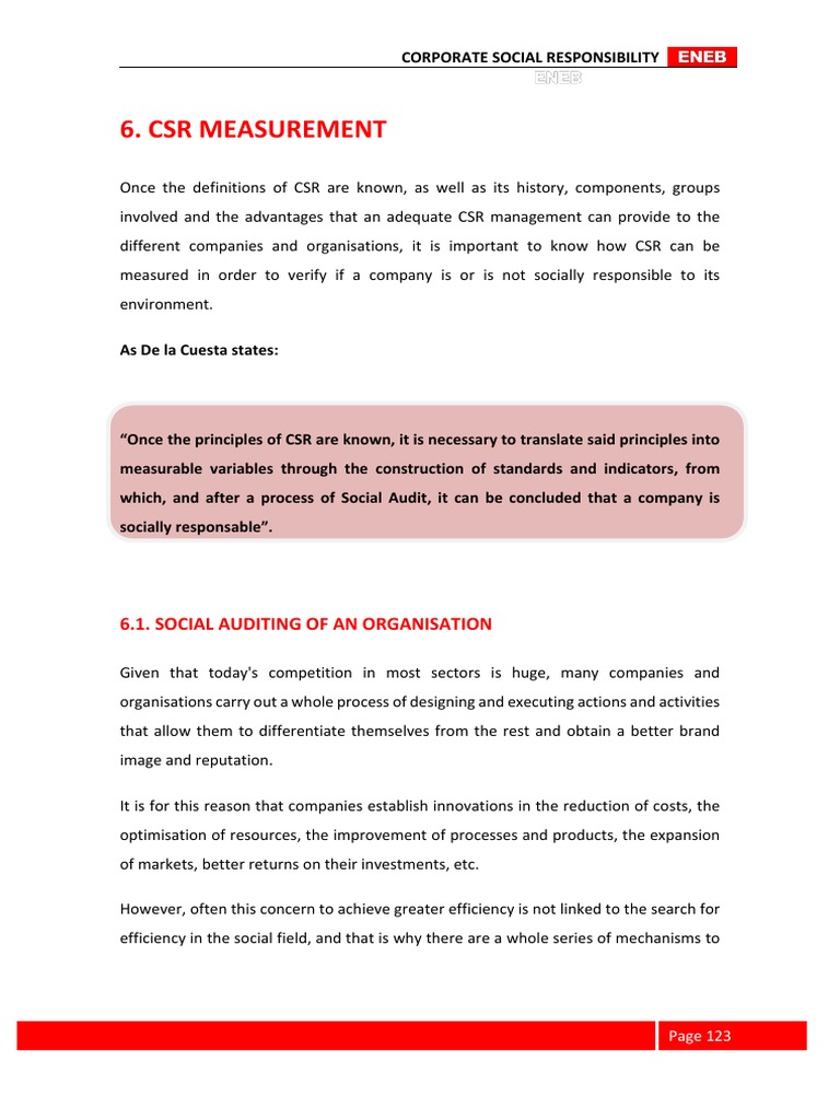 CSR.M6 Module 6 CSR Measurement | PDF | Corporate Social Responsibility ...