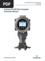 Emerson fb3000 Remote Terminal Unit Rtu Instruction Manual en 7625902 ...