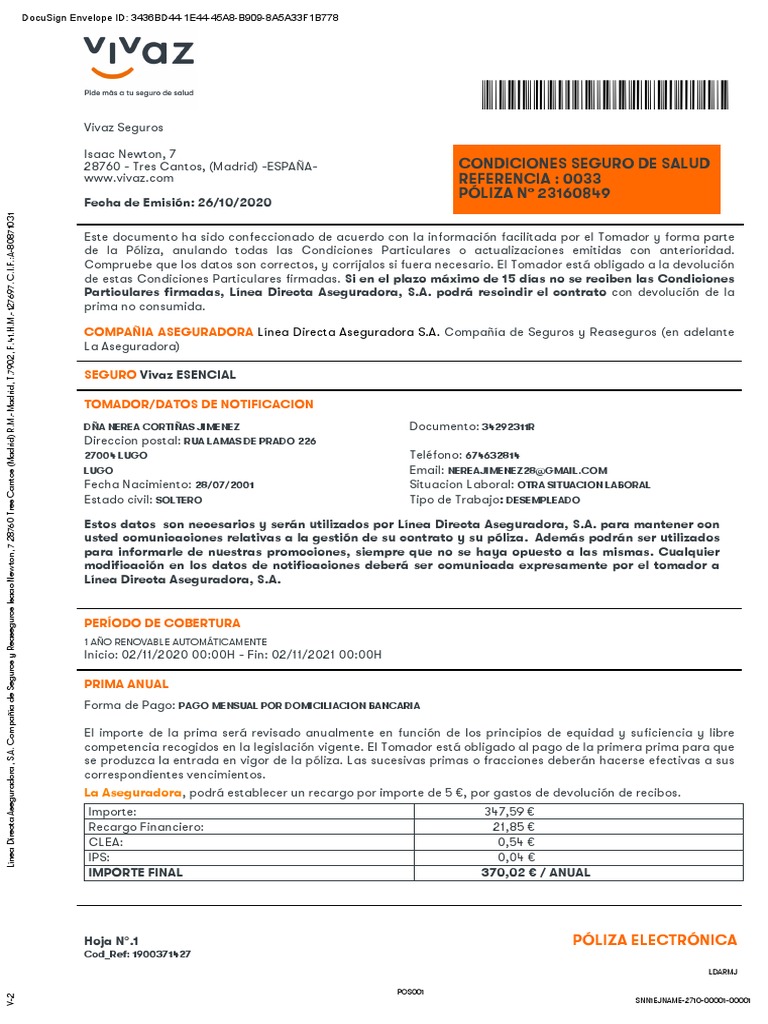 Guitarr | PDF | Póliza de seguros | Reaseguro