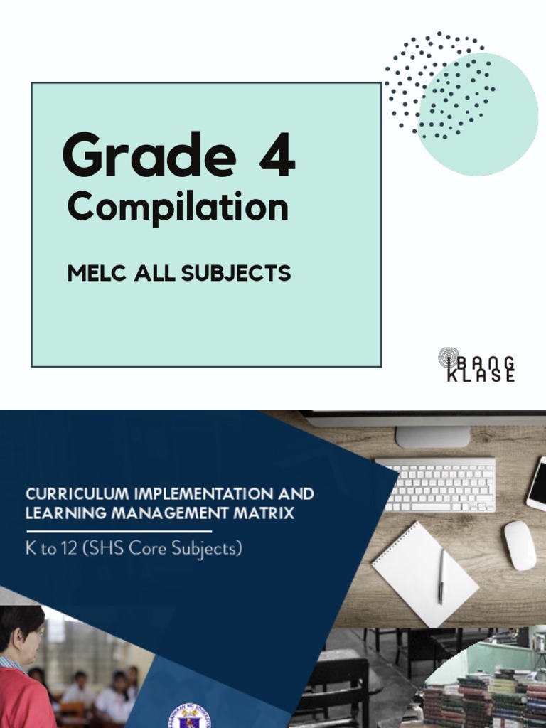 Grade 4 MELC Compilation PDF | PDF | Noun | Word