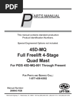 MSG425 Service Parts Manual | PDF | Piston | Rotating Machines