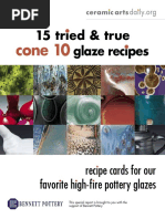 Clay Firing Temperature Guide | PDF | Clay | Porcelain