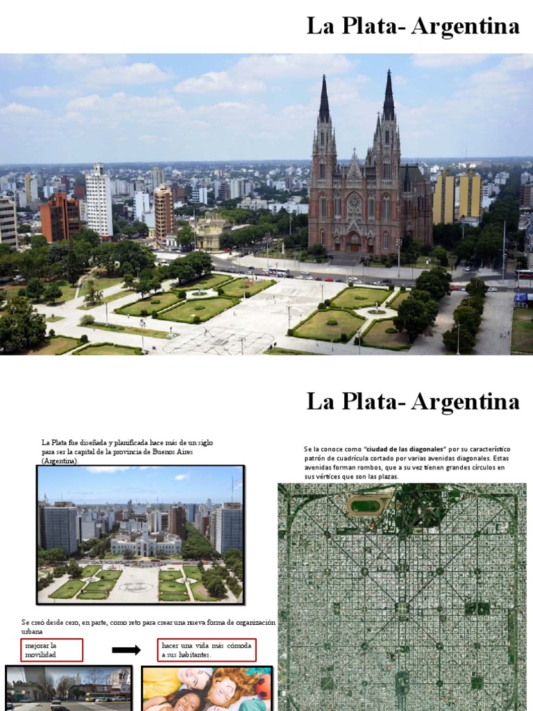 Diseño urbano de La Plata, Argentina | PDF