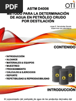 ASTMD 96 y ASTM D 4007 | PDF | Centrífugo | Agua