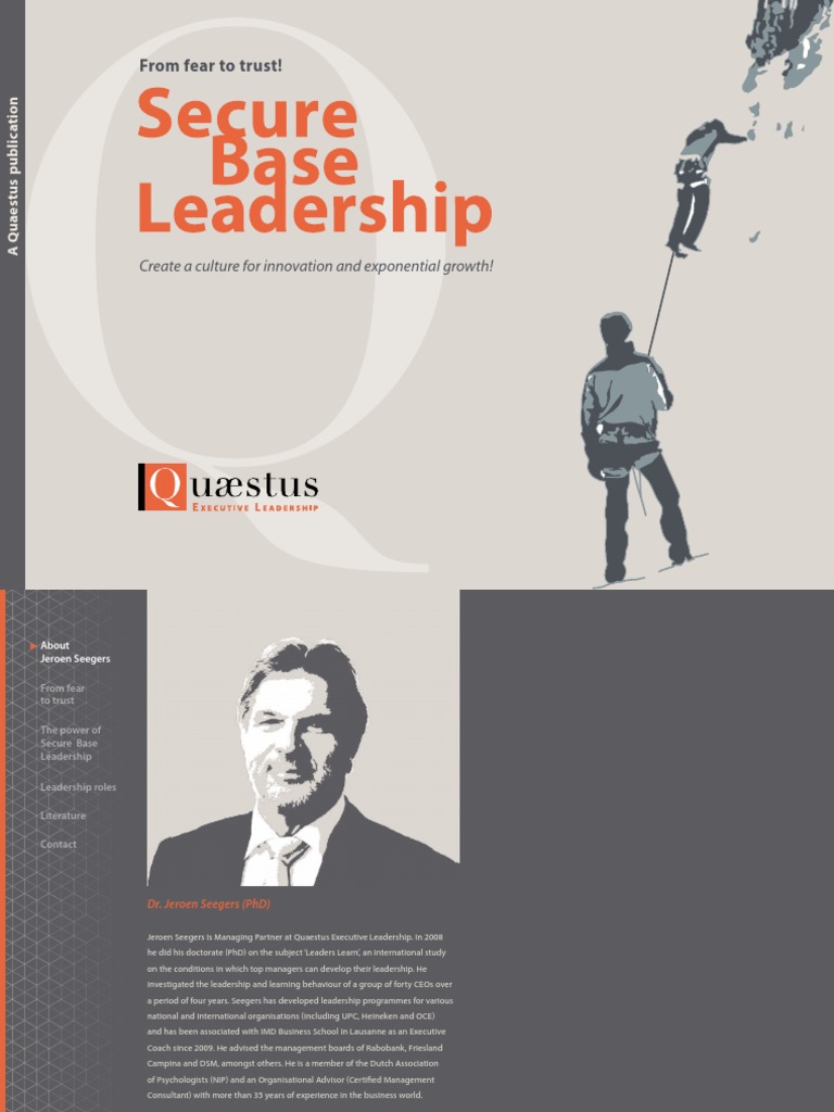 Secure Base Leadership - From Fear To Trust | Download Free PDF ...