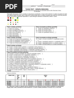 Token Test. Aplicação e Correção - Token Test | PDF | Cor