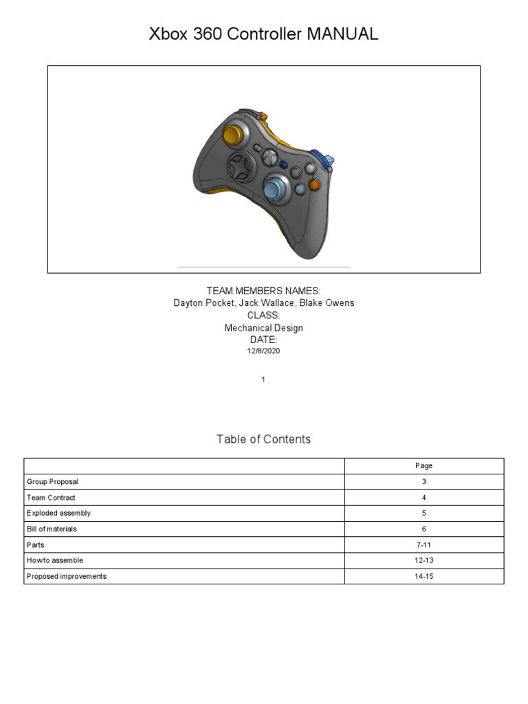 Xbox 360 Manual | PDF | Xbox | Video Game Hardware